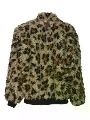 MSGM Leopard-print Zip Jacket