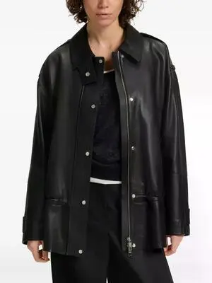 BOSS Long-length Biker Jacket
