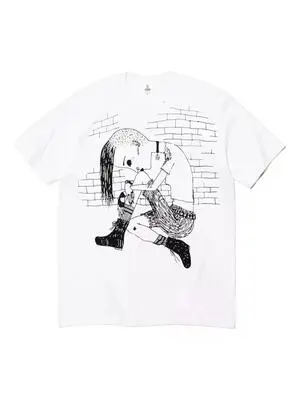 Supreme Graphic-print T-shirt - White