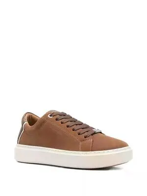 ALEXANDER SMITH Leather Sneakers - Brown
