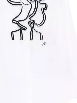 Karl Lagerfeld Logo-embroidered Shirt