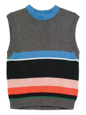 Stine Goya Ribbed Knit Vest