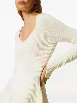 TWINSET Ribbed Knit Sweater