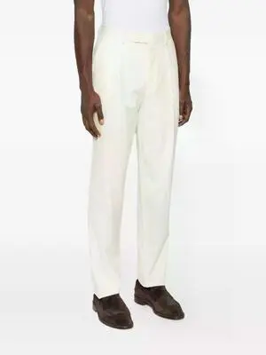 Zegna Pleated Wool Trousers