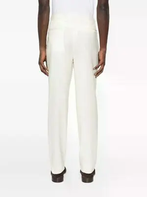 Zegna Pleated Wool Trousers