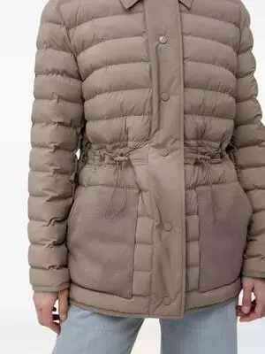 BOSS Quilted Drawstring Jacket