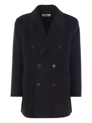 Saint Laurent Collared Coats For Men