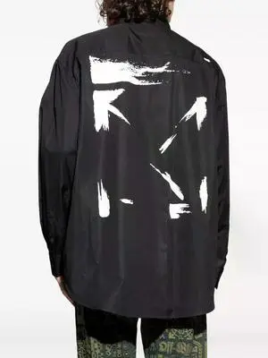 Off-White Arrows-motif Cotton Shirt