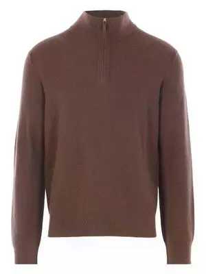 Zegna Zip Cashmere Sweater