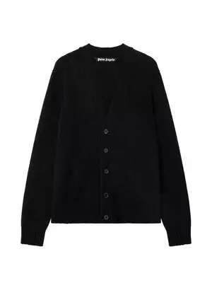 Palm Angels Button Cardigan - Black