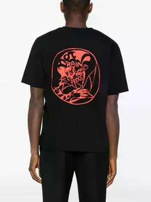NOTRAINPROOF Graphic-print Crew-neck T-shirt - Black