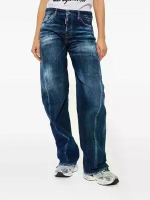 Dsquared2 Twisted Distressed Jeans