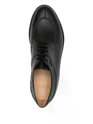 Paraboot Avignon Leather Derby Shoes - Black