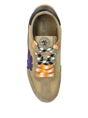 Palm Angels Palm Tree Appliqué Sneakers - Neutrals