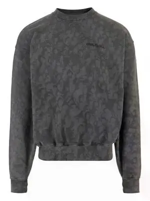 CULTURA Embroidered Logo Printed Sweatshirt