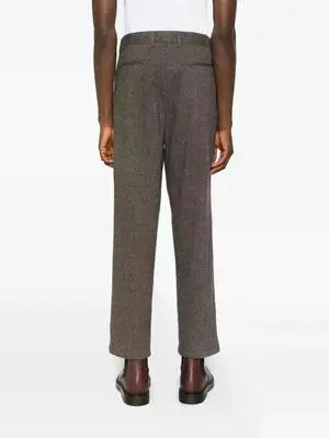 MARSEM Pleated Straight-leg Trousers