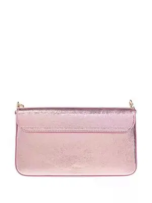 Furla Iride Logo-plaque Crossbody Bag - Pink