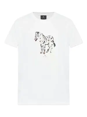 Paul Smith Zebra Print T-shirt - White