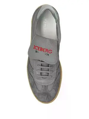 Iceberg Suede Panelled Sneakers