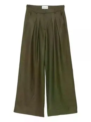 Eric Bompard Pleated Belt-loops Trousers