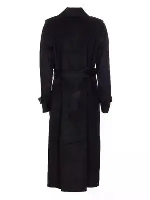 Michael Kors Wool-blend Double-breasted Belted Coat