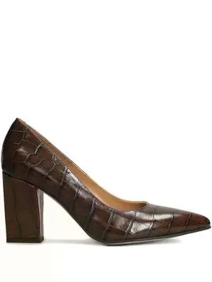 PEDRO MIRALLES Pointed Block-heel Pumps