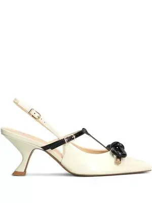 GUILHERMINA 70mm Bow Strap Pumps