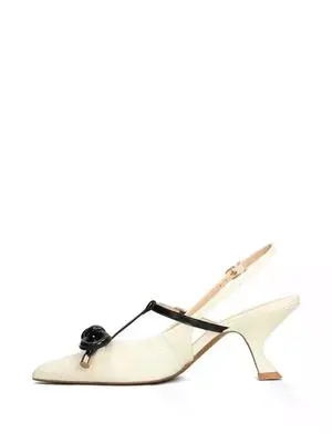 GUILHERMINA 70mm Bow Strap Pumps