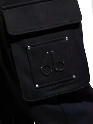 Moose Knuckles Cargo-pocket Track Pants - Black