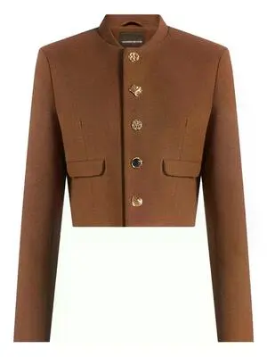Manière De Voir Maniere De Voir Evana Structured Wool Jacket - Brown