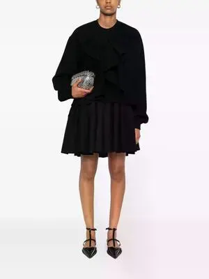 Viktor & Rolf Circle A-line Wool Skirt