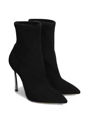 Casadei 100mm Pointed Toe Boots