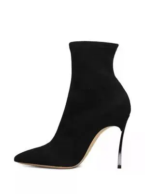 Casadei 100mm Pointed Toe Boots