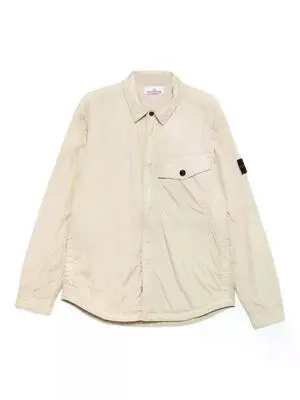 Stone Island Buttoned Flap-pocket Shirt