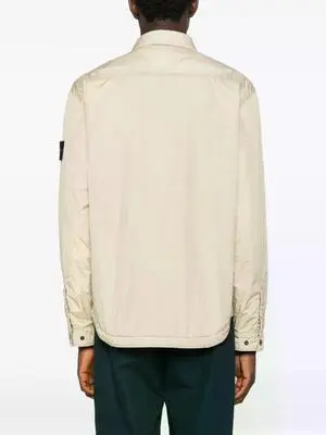 Stone Island Buttoned Flap-pocket Shirt