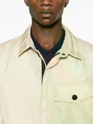 Stone Island Buttoned Flap-pocket Shirt
