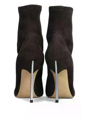 Casadei 100mm Blade Pointed-toe Boots