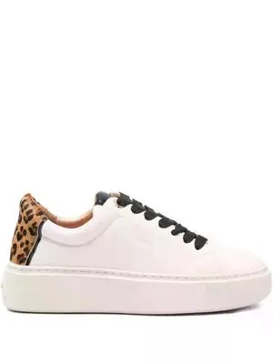 ALEXANDER SMITH Leopard-print Sneakers