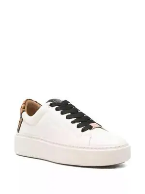 ALEXANDER SMITH Leopard-print Sneakers