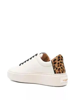 ALEXANDER SMITH Leopard-print Sneakers