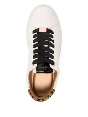 ALEXANDER SMITH Leopard-print Sneakers
