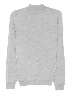 ZANONE Mock-neck Long-sleeve Sweater - Grey