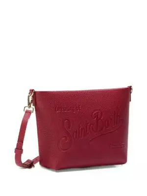 MC2 SAINT BARTH Aline Embossed Logo Tote - Red