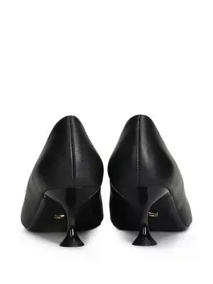 Lola Cruz 55mm Navari Lace-up Pumps