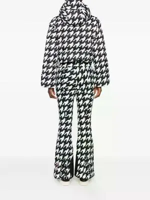 Perfect Moment Houndstooth Hooded Ski Suit