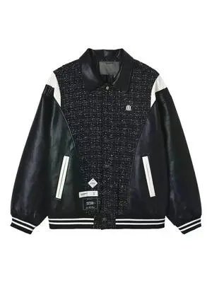 MUSIUM DIV. Textured Panelled Jacket