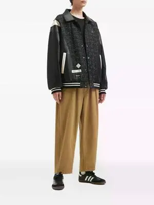 MUSIUM DIV. Textured Panelled Jacket