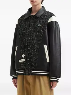 MUSIUM DIV. Textured Panelled Jacket