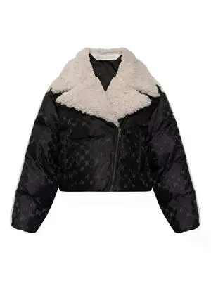 Palm Angels Patterned Faux-fur Jacket