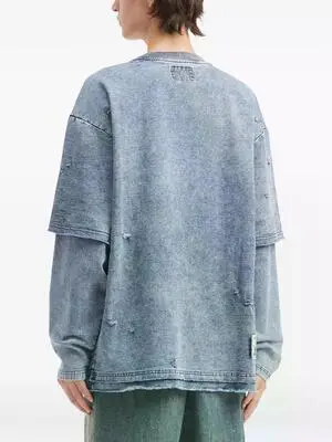 MUSIUM DIV. Distressed Layered Sweater